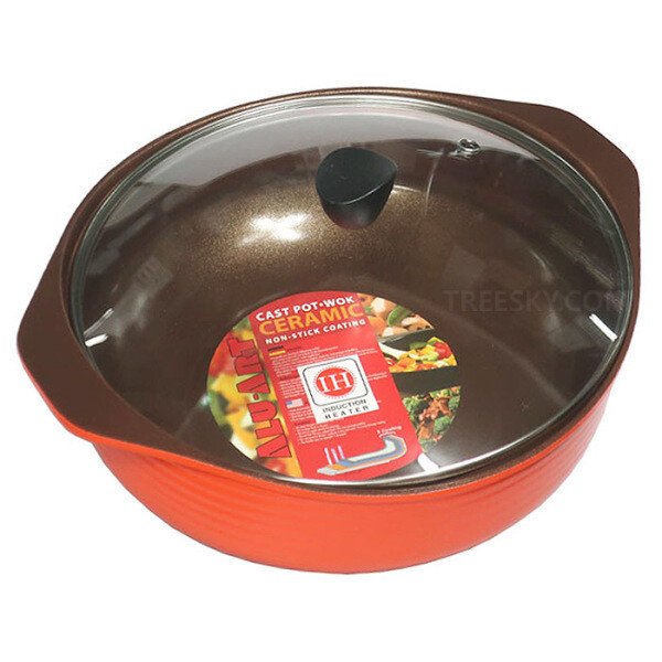 알루아트 세라믹코팅 인덕션 멀티웍 전골-33cm/5.5L - SSG.COM