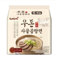 [삼양] 우돈사골곰탕면 110g 5개 - SSG.COM