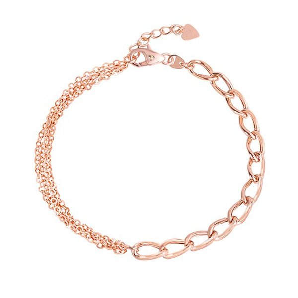 [아이비골드] 18K 2중 체인 팔찌 CB70060 - SSG.COM