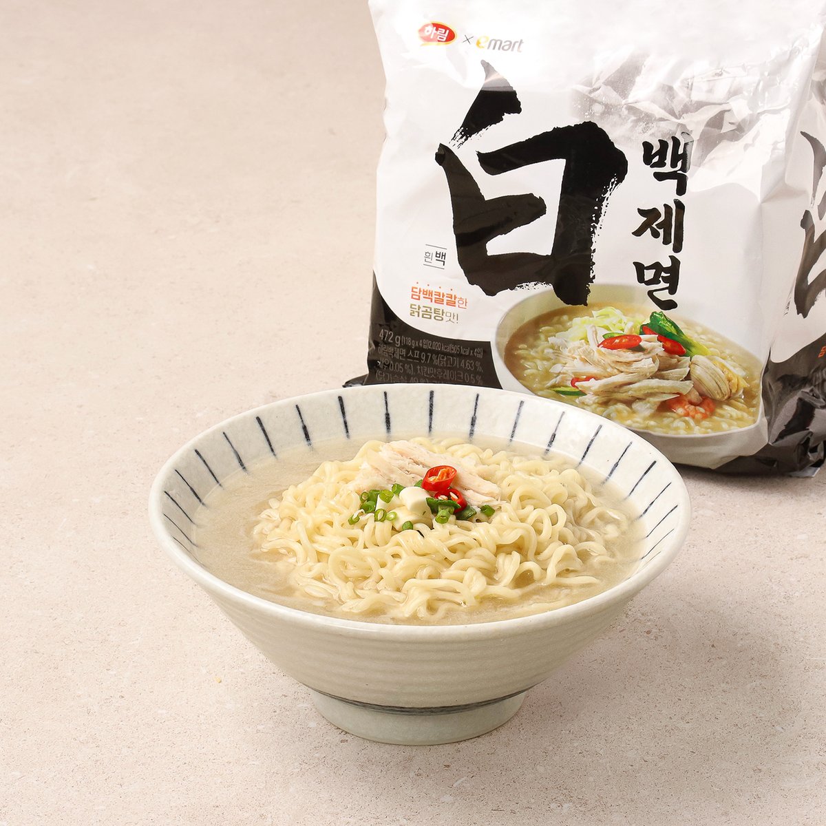 [이마트 단독] 하림 백제면 118g*4개 - 이마트몰