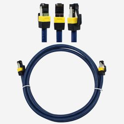 S-FTP 랜케이블 CAT.8 2중차폐쉴드 40G속도 24AWG 10M - SSG.COM