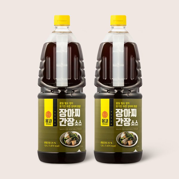 [몽고식품] 장아찌간장 1.8L x 2개 - SSG.COM