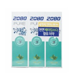 애경 2080 베이킹소다 민트 치약 120g*3 x6개 - SSG.COM