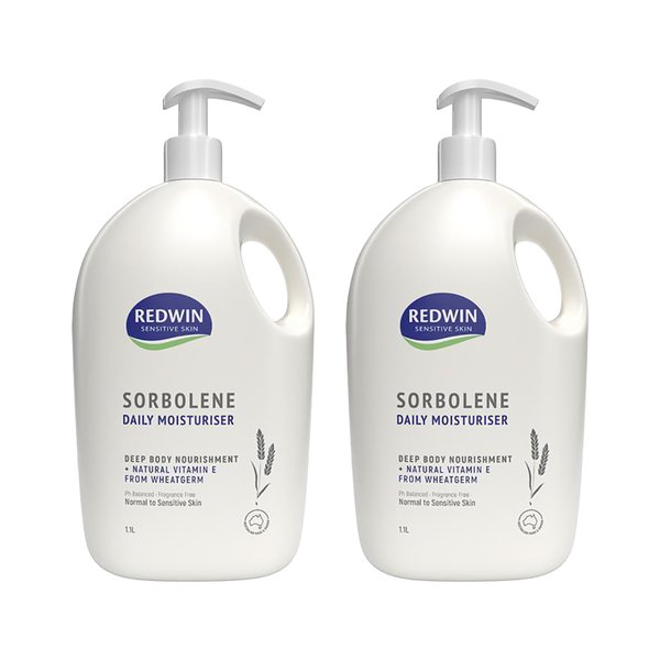 Redwin Sorbolene Moisturiser 레드윈 소보린 데일리 바디 크림 1.1L 2개 - SSG.COM