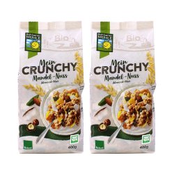 볼제너뮬러 유기농 아몬드 헤이즐넛 크런치 400g*2ea - SSG.COM