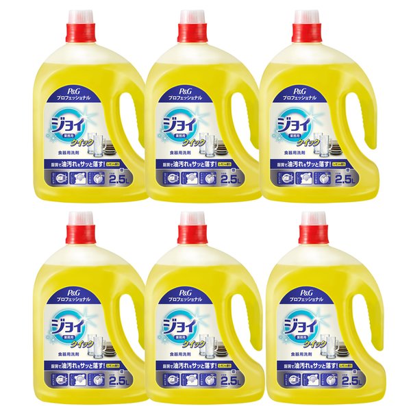 일본 Joy 조이 주방세제 2.5L 6개 레몬향 - SSG.COM