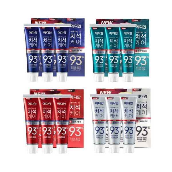 메디안 치석케어 93% 120g 3개입 - SSG.COM