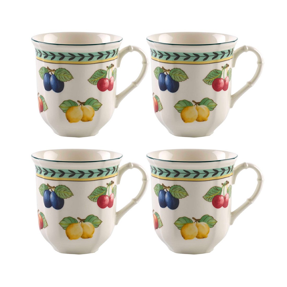 [빌레로이앤보흐]프렌치가든 플로렌스 머그 4개 세트, 믿고 사는 즐거움 SSG.COM