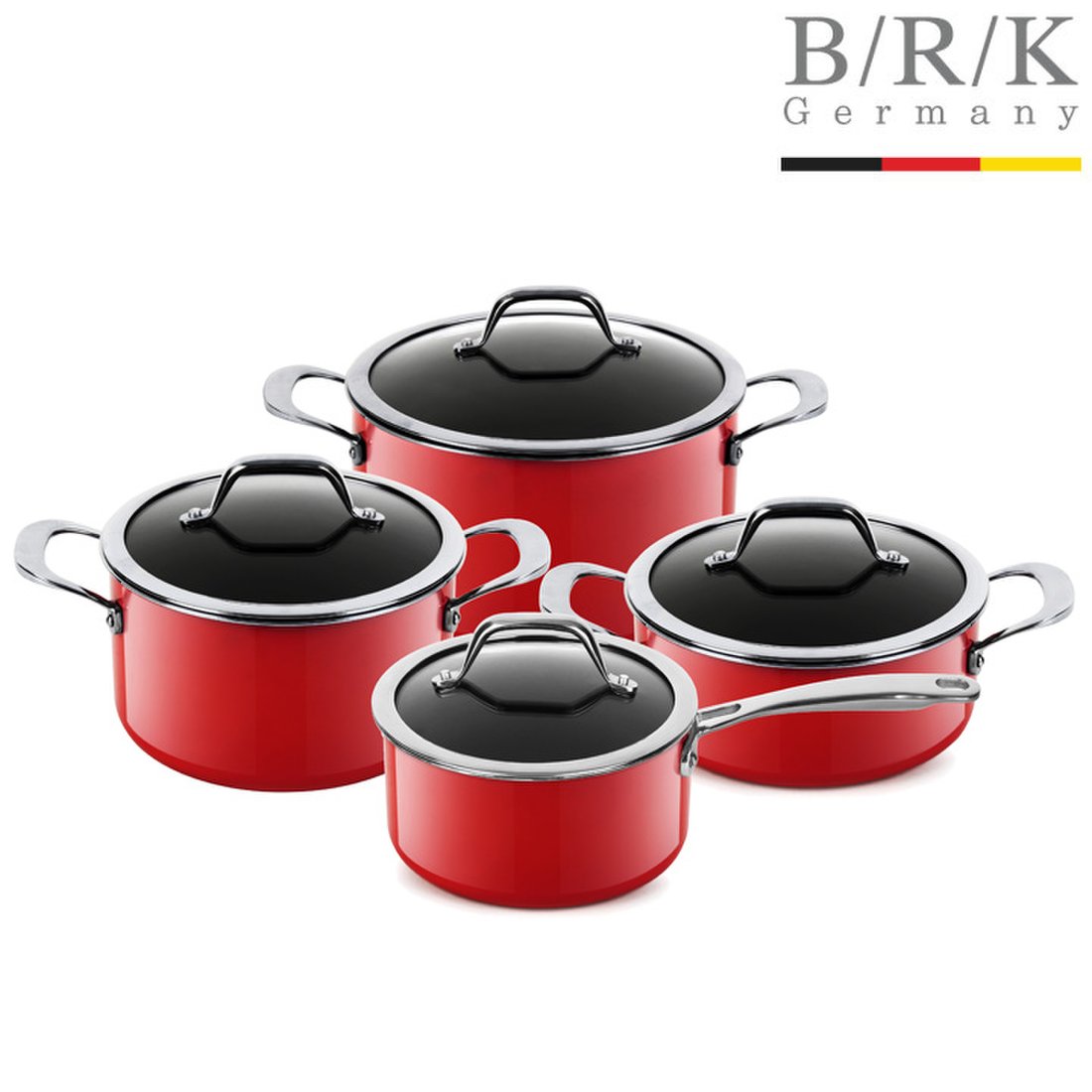 [BRK] 스마트 매직 냄비 4종 세트 레드(18편수,20L,20H,24), 믿고 사는 즐거움 SSG.COM