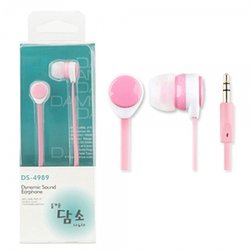 우솔 스마트폰 이어폰 DS-4989 (핑크) - SSG.COM