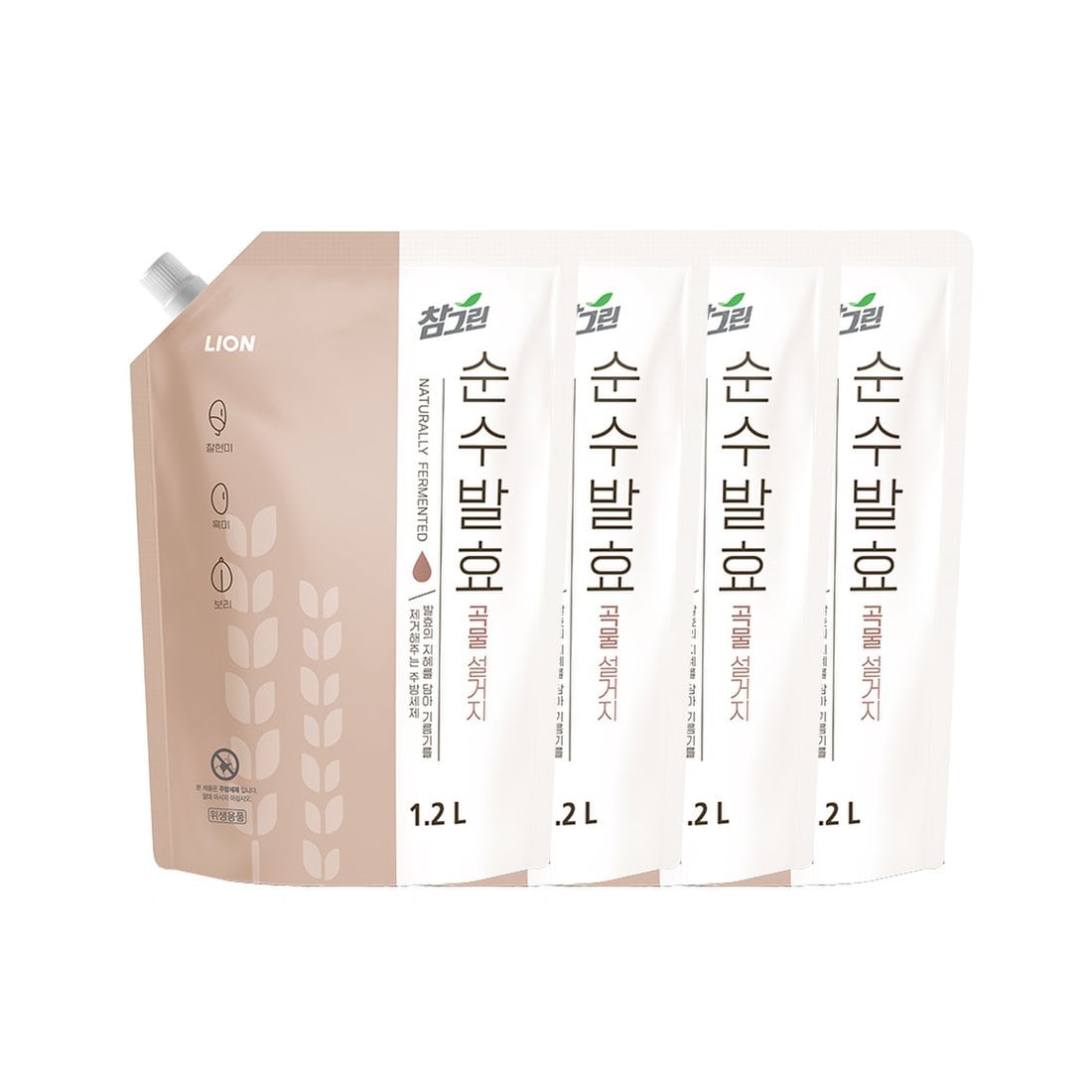 참그린 순수발효 곡물 1.2L x 4개, 믿고 사는 즐거움 SSG.COM