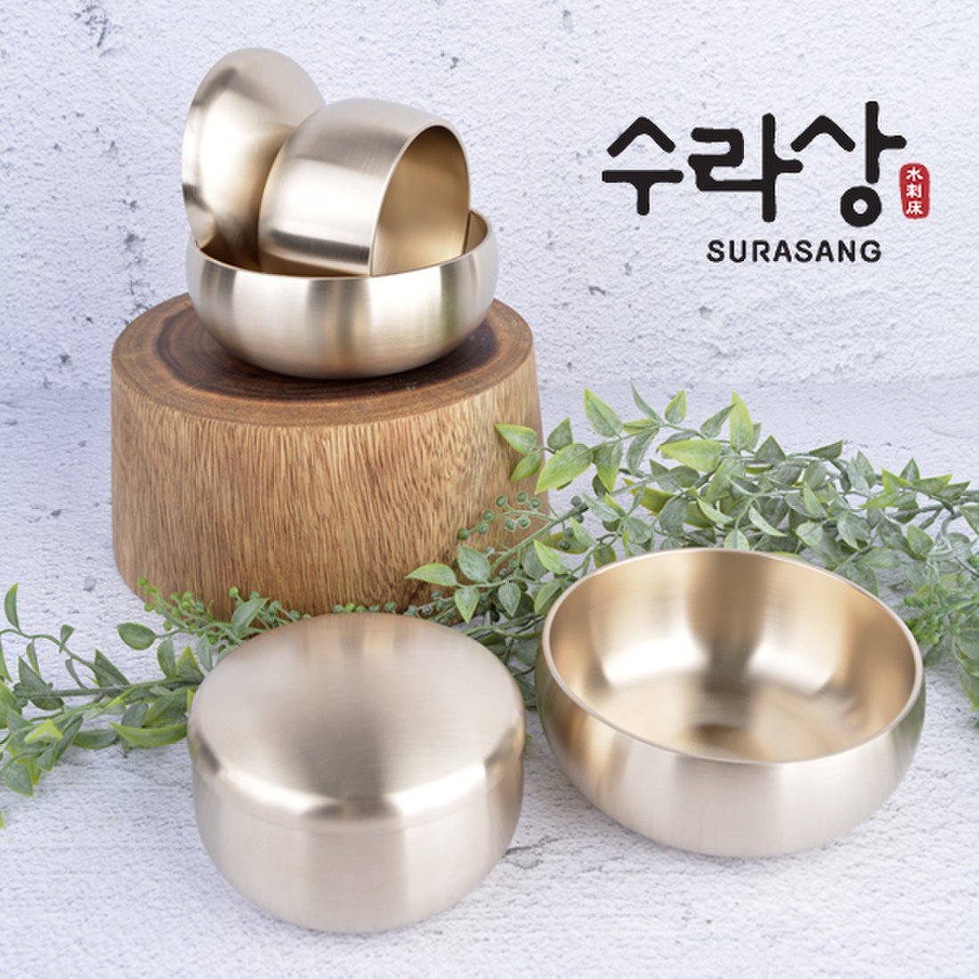 [수라상유기] 유기 궁중원앙/뚜껑 밥국 그릇세트 - 2인세트(뚜껑 2p+ 밥그릇 2p+ 국그릇 2p), 믿고 사는 즐거움 SSG.COM