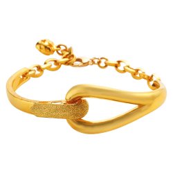 여자 순금 팔찌 체인 이브로 금 24K 18.75g 18K장식 - SSG.COM