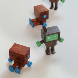 천연 원목 로봇 젓가락받침 2type - SSG.COM