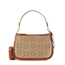 [코치] 22FW 여성 캐리 숄더백 (CC438 B4 TAN RUST) - SSG.COM