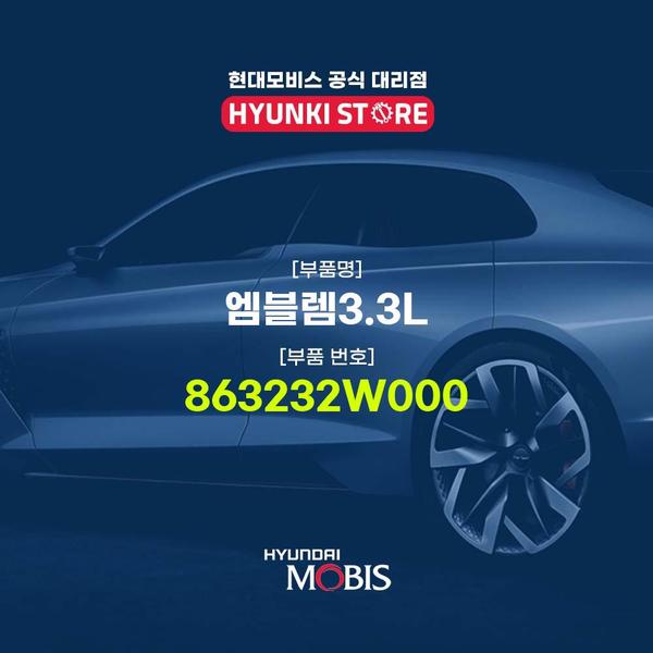 현대모비스엠블렘3.3L (863232W000) - SSG.COM