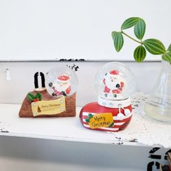 메리크리스마스 산타 스노우볼 2type - SSG.COM