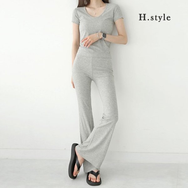 1300K H스타일 SET 골지부츠컷세트여름트레이닝세트 - SSG.COM