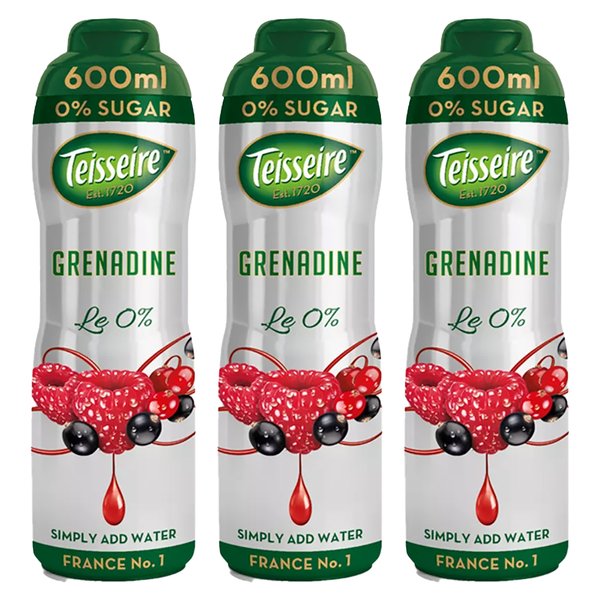 떼세르 그레나딘 시럽 노슈가 600ml 3팩 - SSG.COM