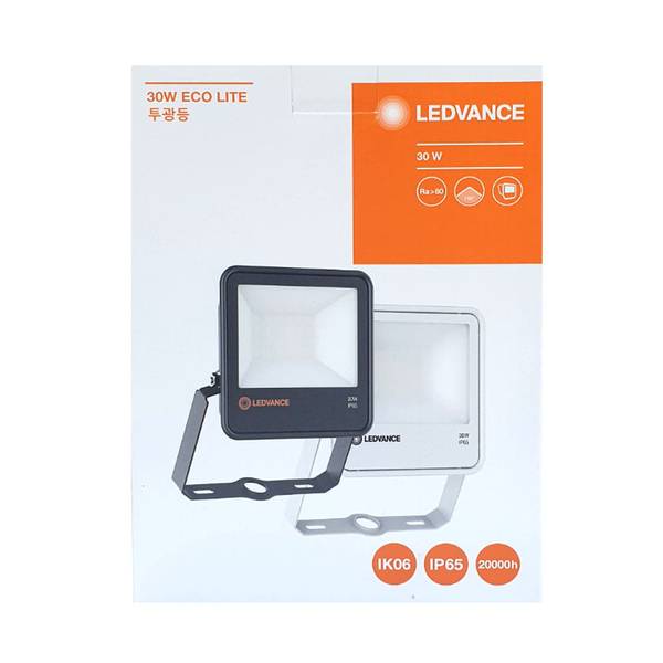 투광기/레드밴스 LED투광등 30W 전구색 검정색(6617) - SSG.COM