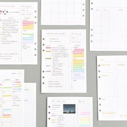 A5 6공 내지 100일 스터디 플래너 - SSG.COM