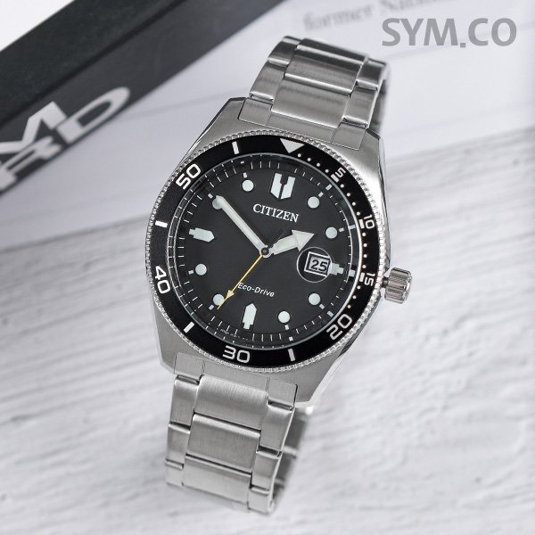 시티즌 남성 에코드라이브 방수 메탈 시계 AW1760-81E - SSG.COM