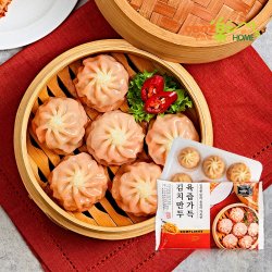 쿠즈락앳홈 육즙가득 김치만두 168g 4팩 - SSG.COM