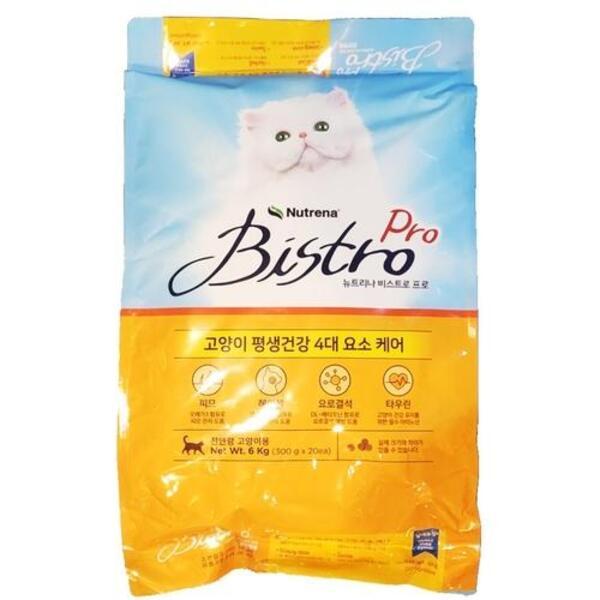뉴트리나 비스트로 애묘사료 6kg (300g x 20개)x 1개 - SSG.COM