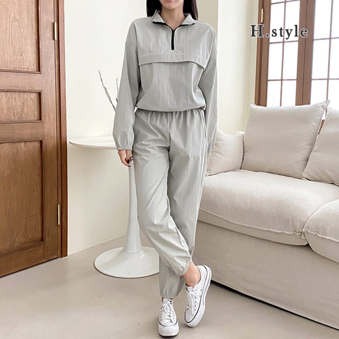 H스타일(DK)기모안감바론아노락세트 겨울 기모 트레이닝세트 마트룩 츄리닝셋트 바지세트 상하셋업 홈웨어, 믿고 사는 즐거움 SSG.COM