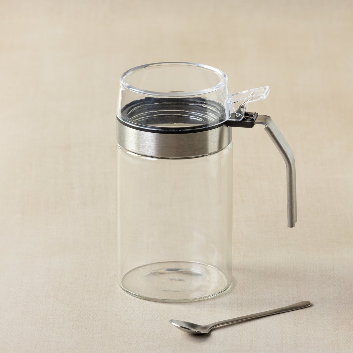 손잡이가 있는 내열유리 스푼 양념병_450ml - SSG.COM