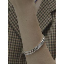 PLANE BANGLE SILVER 플레인 뱅글 실버 - SSG.COM