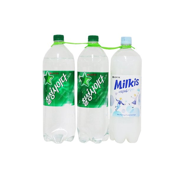 칠성사이다 1.5L*2입+밀키스 1.5L - SSG.COM