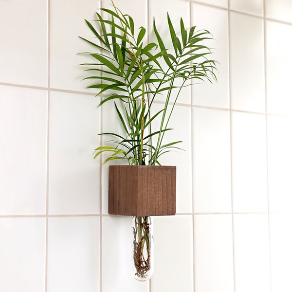 플랜테리어 벽걸이 원목 화병 4set - SSG.COM