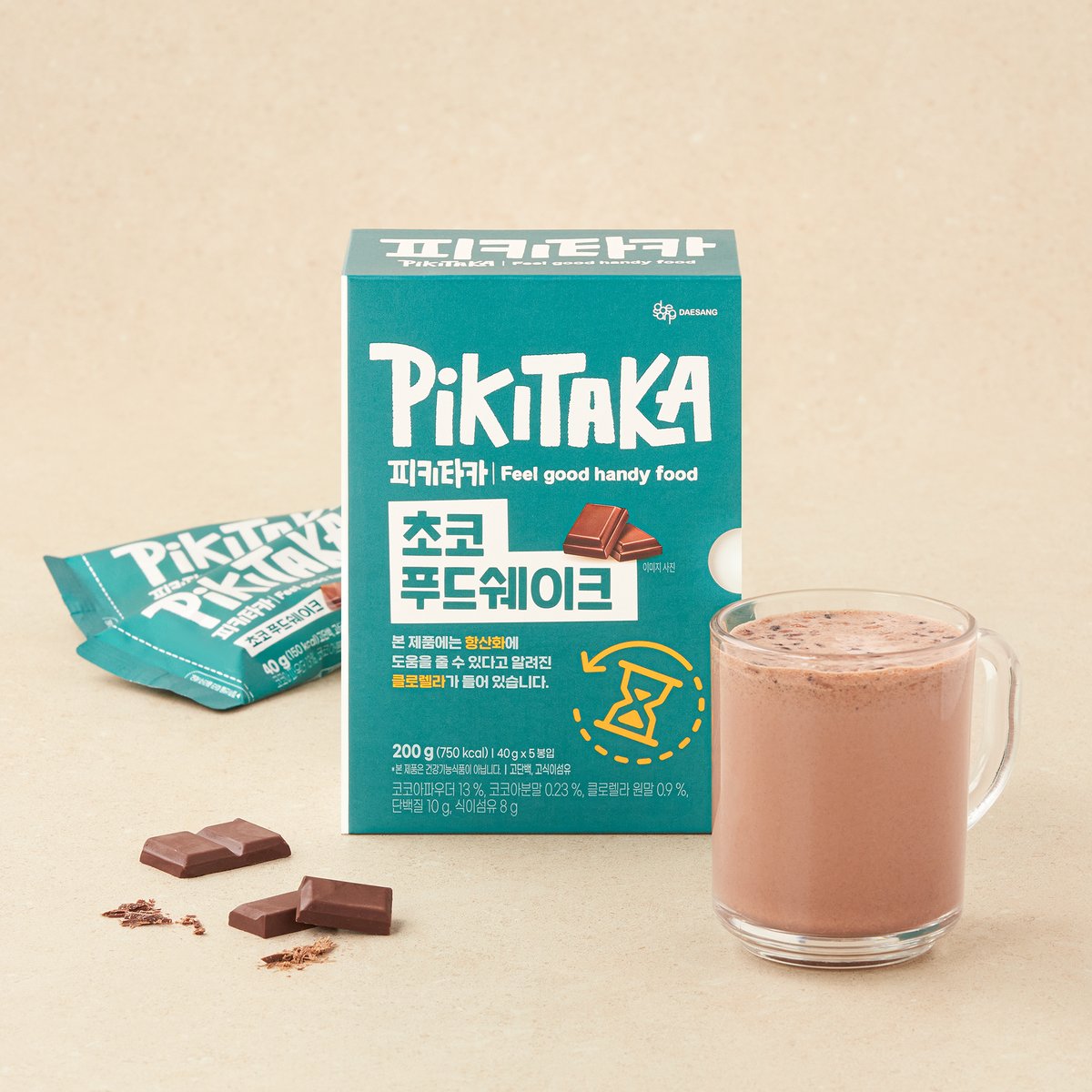 PIKITAKA 초코 푸드쉐이크(40g*5ea) - SSG.COM