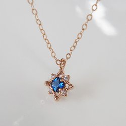 14K 글리스터 사파이어 목걸이 - SSG.COM