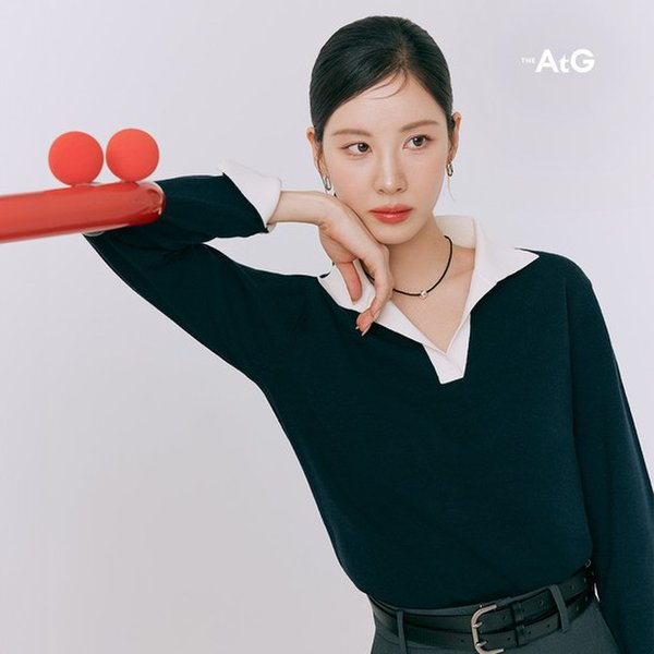 더엣지 25SS 배색 셔츠니트 4종 - SSG.COM