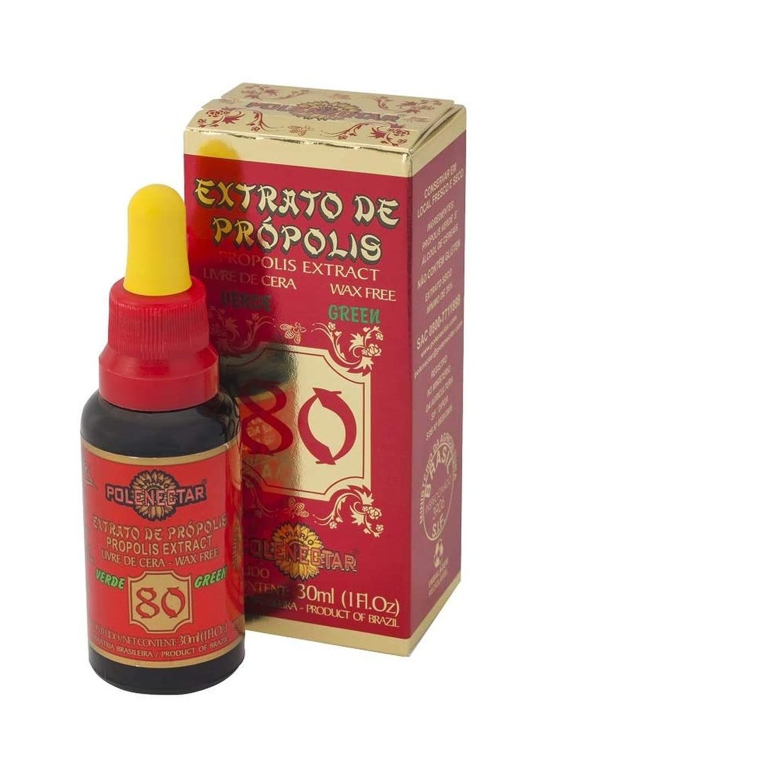 [해외직구] 폴리넥타 브라질 그린비 프로폴리스 왁스프리80(30ml), 신세계적 쇼핑포털 SSG.COM