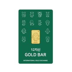 999.9% 12지신 캐릭터 골드바 1g - SSG.COM