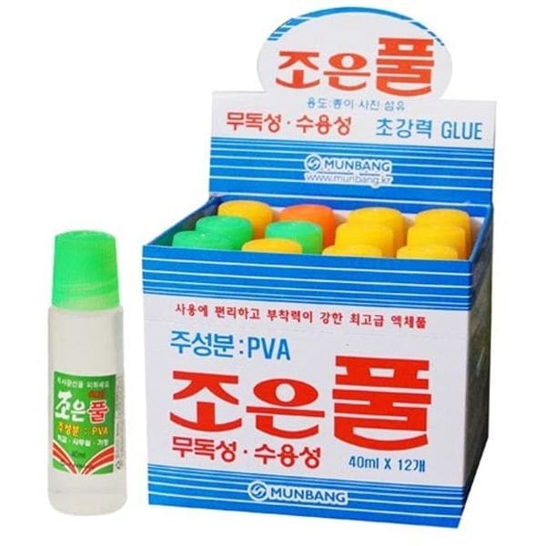 PVA조은물풀40ml박스 12개 X ( 2세트 ) - SSG.COM