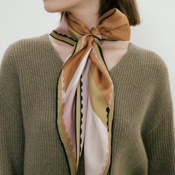ely silk scarf (2color) - SSG.COM