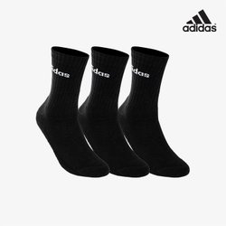아디다스 C리니어 크루 검정 스포츠양말 3켤레 IC1301 - SSG.COM