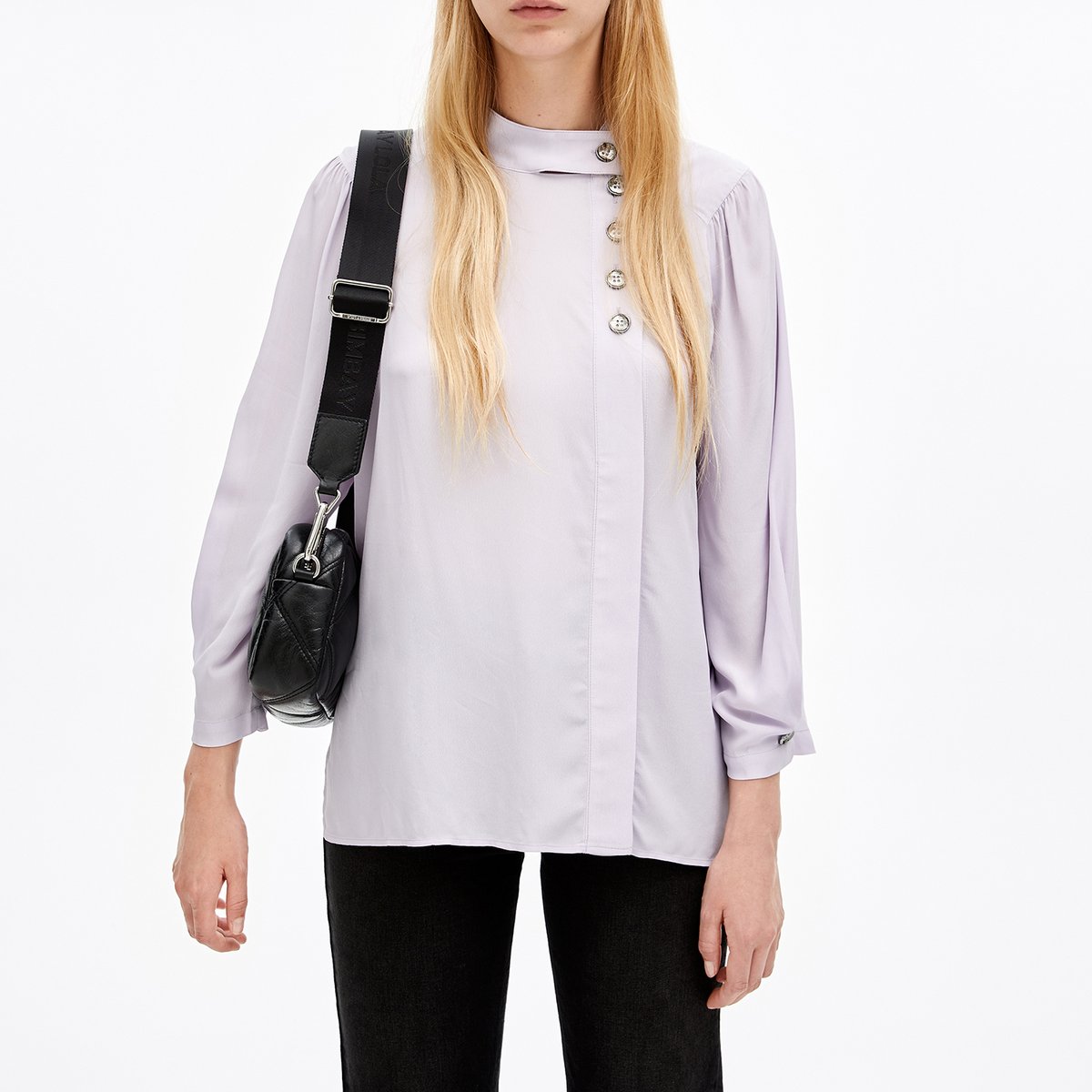 [20FW 시즌오프 40%]B206AWB008(바이올렛 퍼프소매 블라우스) - SSG.COM