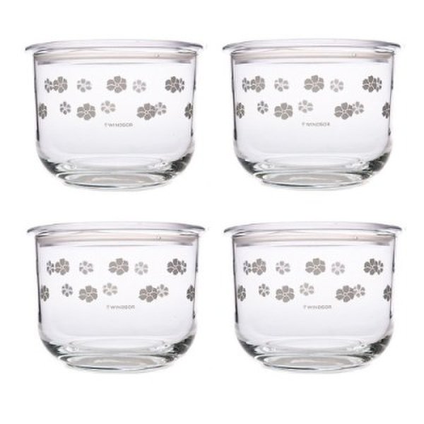 (SAM04)꽃잎 패턴의 다용도 유리병 보관용기 (4P) - SSG.COM