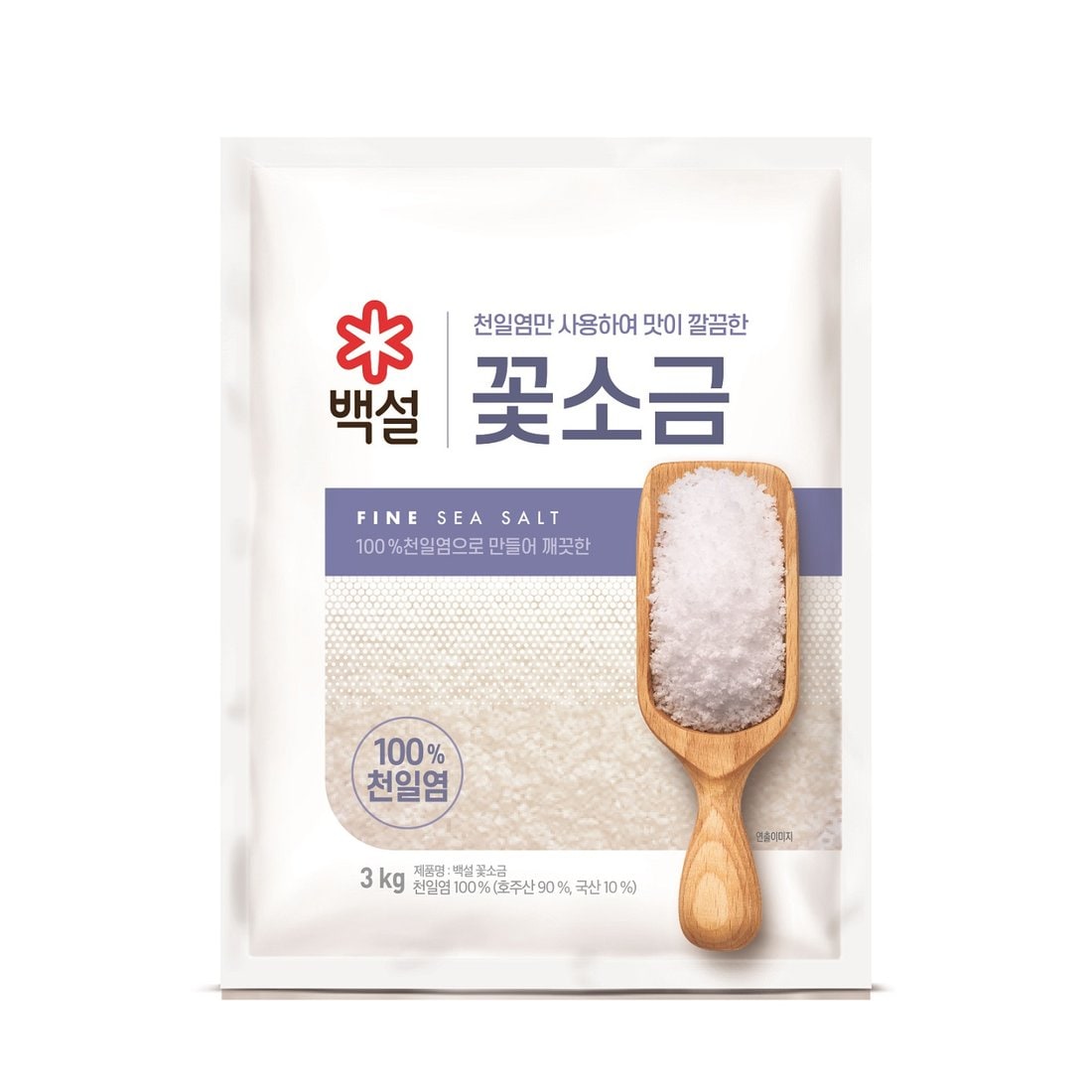 CJ 백설 꽃소금 3KG, 믿고 사는 즐거움 SSG.COM