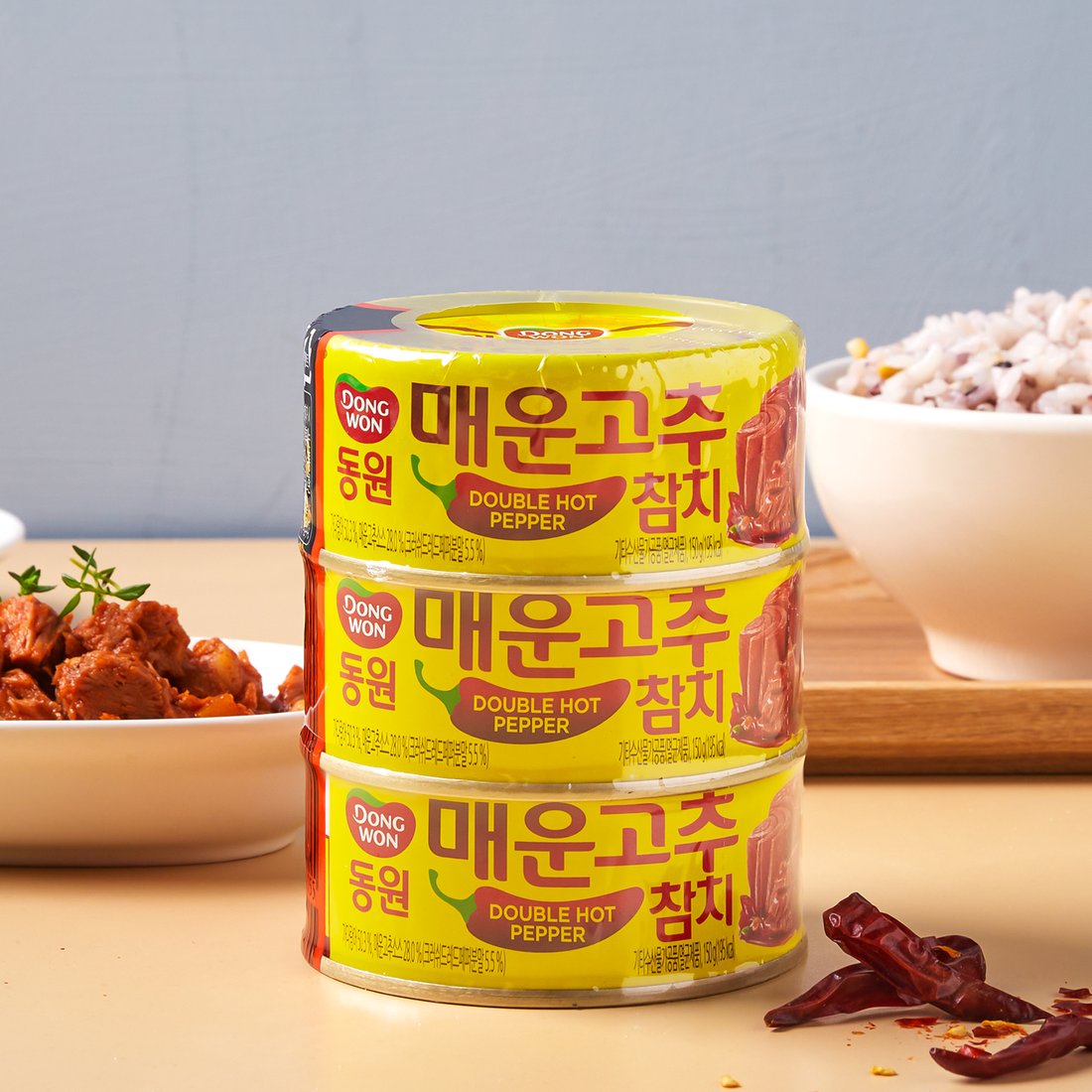 [동원 F&B] 매운 고추 참치(150g*3개) 450g, 믿고 사는 즐거움 SSG.COM