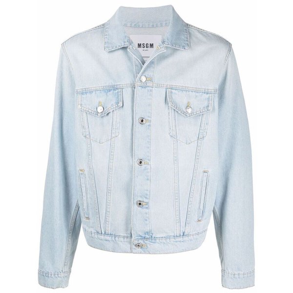 [MSGM]MSGM SS22 Outerwear Msgm Denim jacket 3240MH42L 227062 82 3240MH42L22706282 15863273 - SSG.COM