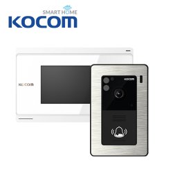 코콤 ASTRO KVP-70C+KC-92 패키지 화이트 2선식 아날로그 비디오폰 인터폰 도어폰 설치 교체 - SSG.COM