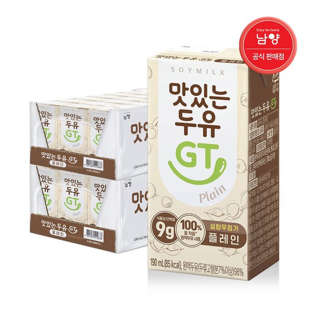 남양 맛있는두유GT 플레인 190ml 48팩_P349772576, 믿고 사는 즐거움 SSG.COM
