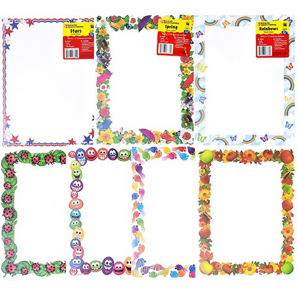 가정통신문 그림 컬러 복사 용지 Letter 7종 C2-9 - SSG.COM