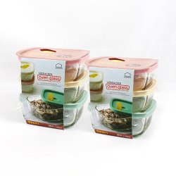 락앤락 오븐글라스 내열유리 밥보관 햇쌀밥용기 320ml 3p x 2개 - SSG.COM